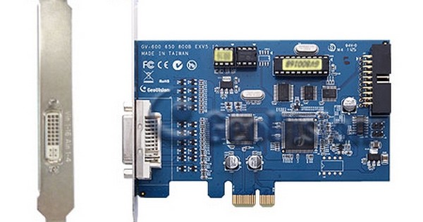 GV-800B-4-X Geovision 4 Channel 120FPS PCI-Express B DVR Card DVI-Type ...